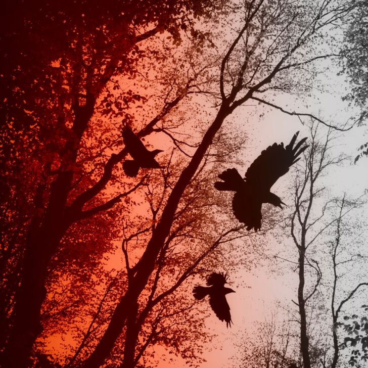 Single Black Crow - Meaning And Symbolism - Insight state