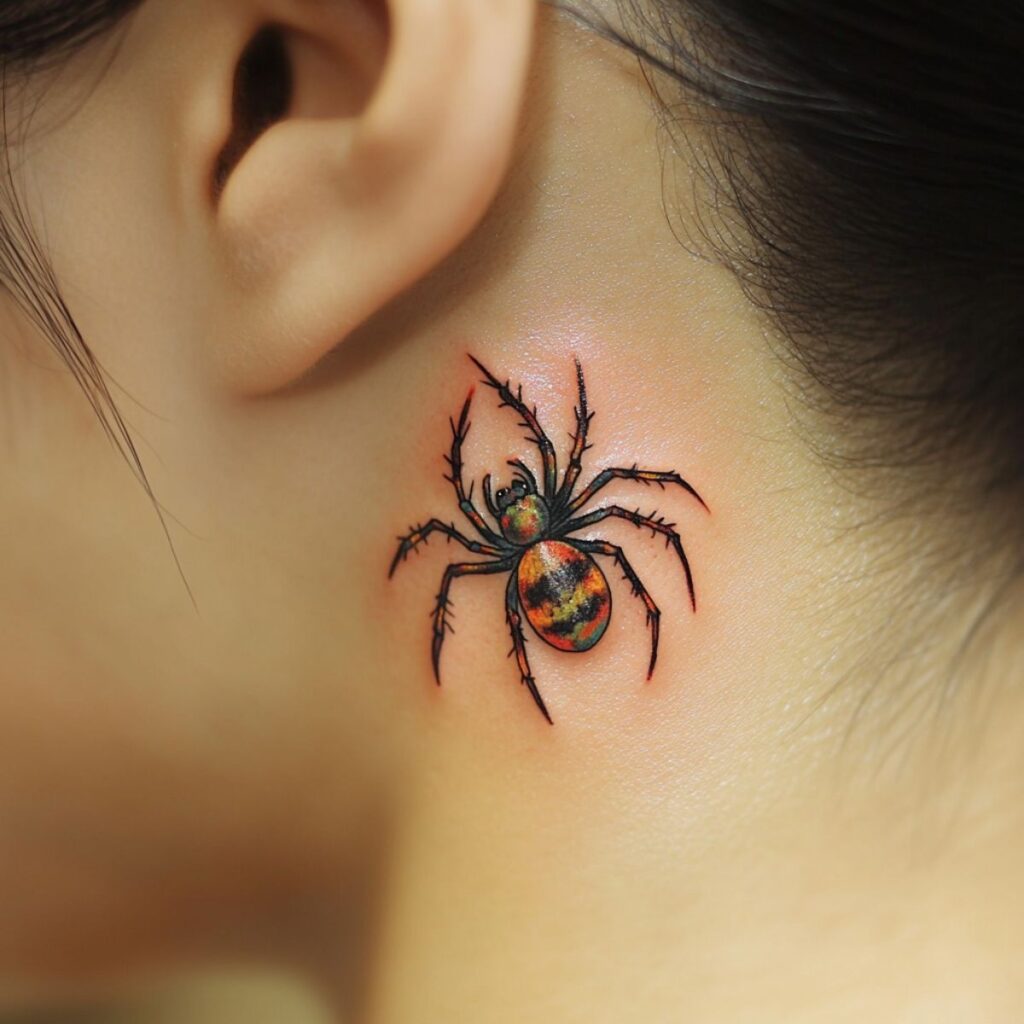 Spider Tattoo Spiritual Meanings - Insight state