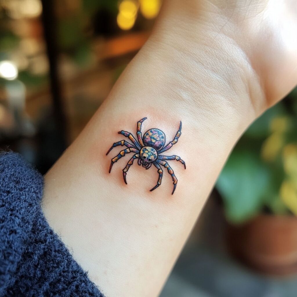 Spider Tattoo Spiritual Meanings - Insight state